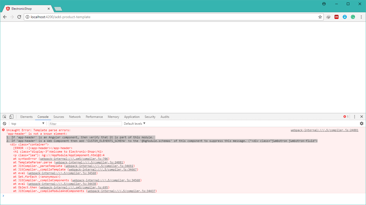 Angular Routing and Navigation