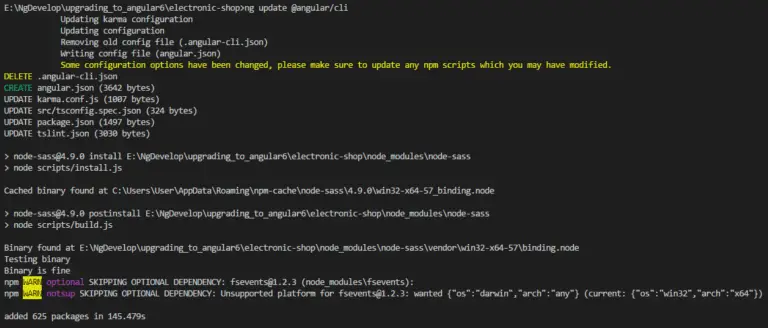 Step By Step Guide To Upgrade Angular 5 To 6 3639